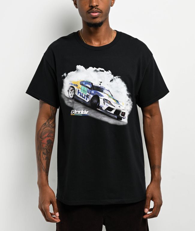 HUF x GReddy Performance Black T-Shirt - HUF